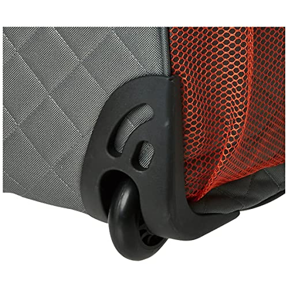 Rockland Melrose Upright Wheeled Underseater Luggage, Charcoal, Carry-On 16-Inch