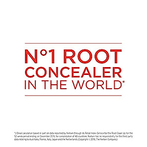 L'Oreal Paris Hair Color Root Cover Up Temporary Gray Concealer Spray Light Brown (Pack of 2) (Packaging May Vary)