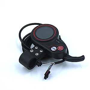 Bike Fender 36V/48V 350W BLDC Electric Scooter Controller E-Bike brushless Speed Driver and GT-100 LCD Display one Set Mud Guards (Color : 52V350W18A)