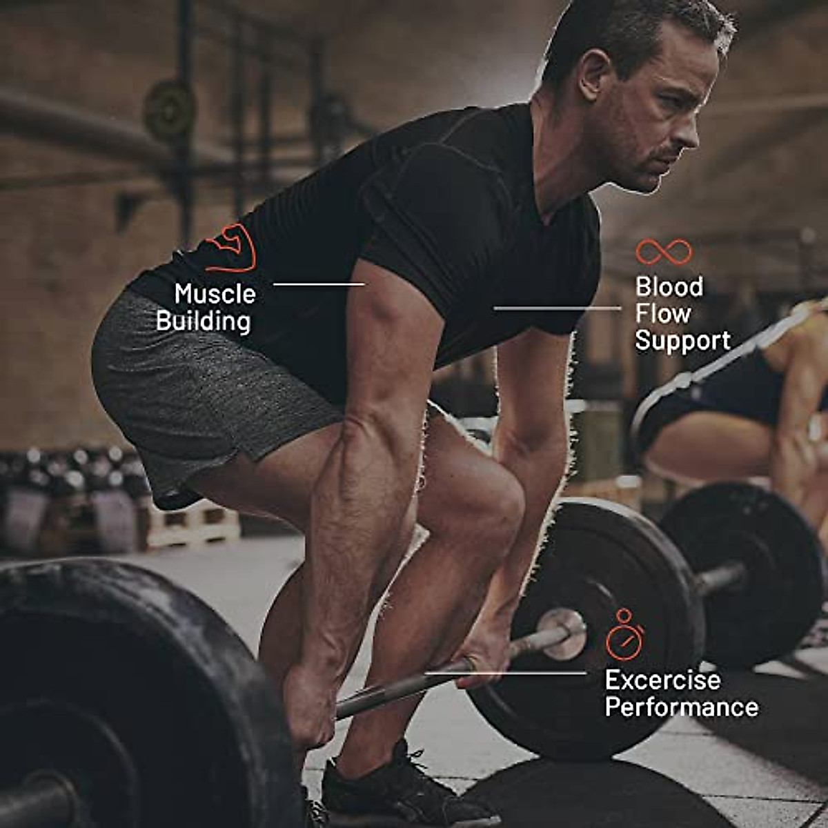 Snap Supplements Nitric Oxide Booster Pre Workout, Muscle Builder, 1500mg L Arginine L Citrulline Formula, Nitric Oxide Supplement for Men, Improve Blood Flow & Circulation (90 Count)