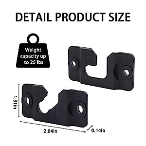 1 Pair of Wall Bracket AH96-03064A for Samsung HWH450 HW-H450 HWH500 HW-H500 HWH551 HW-H551 HWH570 HW-H570 Soundbar System