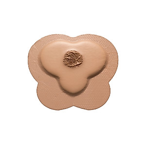 Areza Medical - Ultra-Absorbent Silicone Foam Wound Dressing - Waterproof - with Adhesive Border - sterile - designed for Sacral Wounds - 7" X 6.8" - 5 PCS Per Box