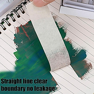 TOTDTDA Masking Tape 2 Inch, 10 Pack White Masking Tape Bulk for General Purpose Use, 2 Inches X 55 Yards X 10 Rolls (550 Total Yards)