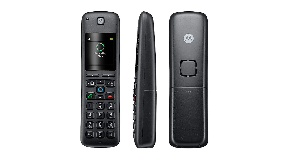 Motorola AX DECT 6.0 Cordless Handset with Alexa