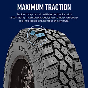 Cooper Evolution M/T All-Terrain Tire, LT275/70R18 125/122Q, Set of 1