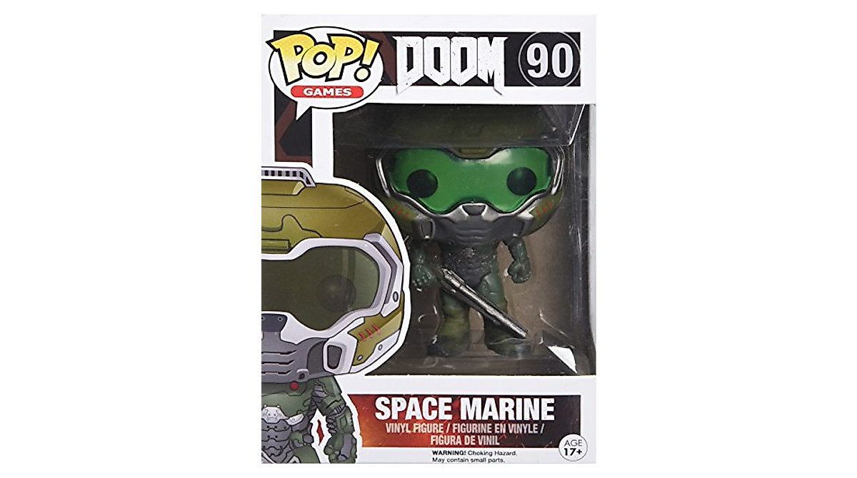 Doom Space Marine Funko POP Figure - Collectible Vinyl