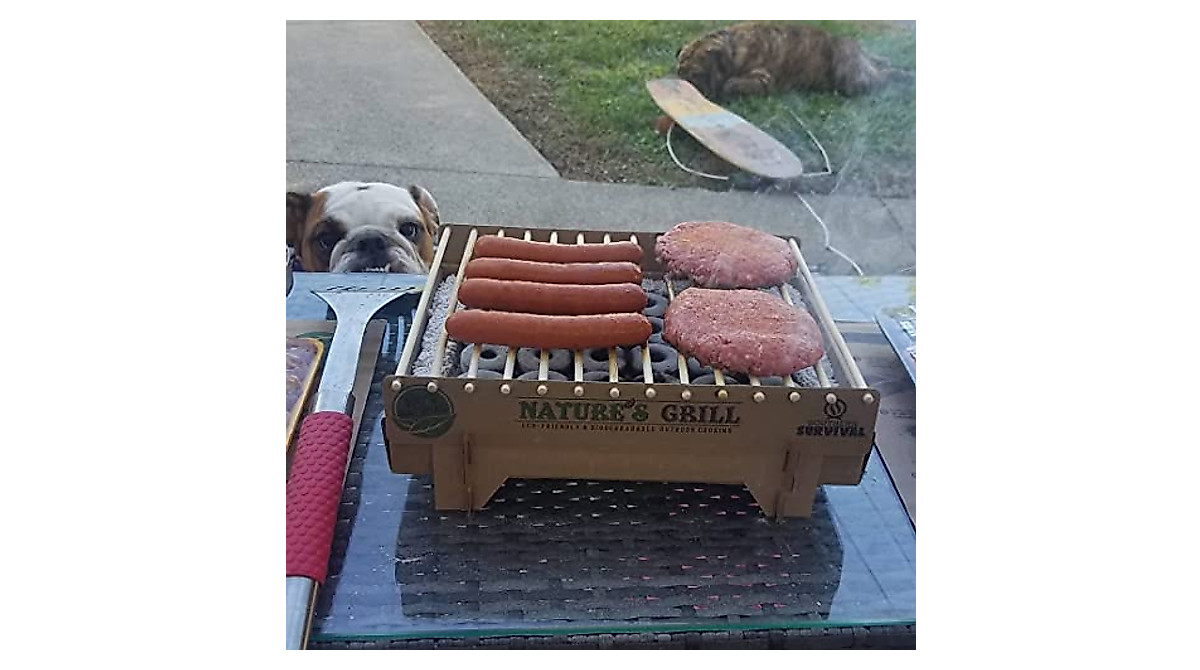 Eco-Friendly Biodegradable Charcoal Grill for Outdoor Enjoyment