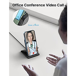 Wireless Charger [2 Pack], 2 in 1 Wireless Charger Stand, JSAUX 10W Wireless Charging Stand Compatible with iPhone 14/14 Pro/14 Plus/14 Pro Max/13/12/11, Samsung Galaxy S23/S23 Ultra/S22/S22 Ultra/S21