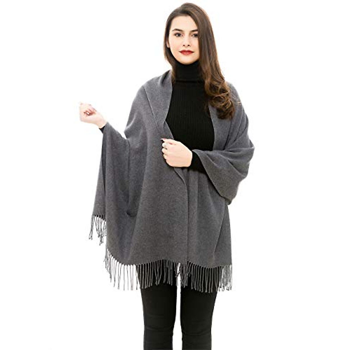 REEMONDE Womens Scarf Pashmina Shawls Wraps Stole for Evening Dress Wedding Bridal Bridesmaid Shawls