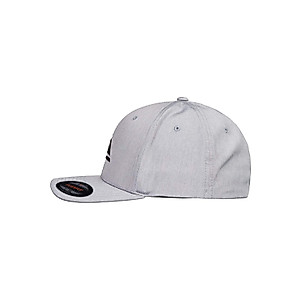 Quiksilver mens Amped Up Hat Baseball Cap, Sleet Heather, Small-Medium US