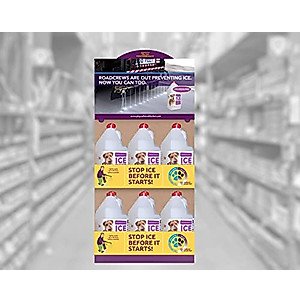Chloride Free Liquid Ice Blocker: Safe for Pets, Plants and The Environment. Easy to use and Store, cuts cleanup time by eliminating ice Removal. One Gallon Replaces 120 pounds of ice melt.