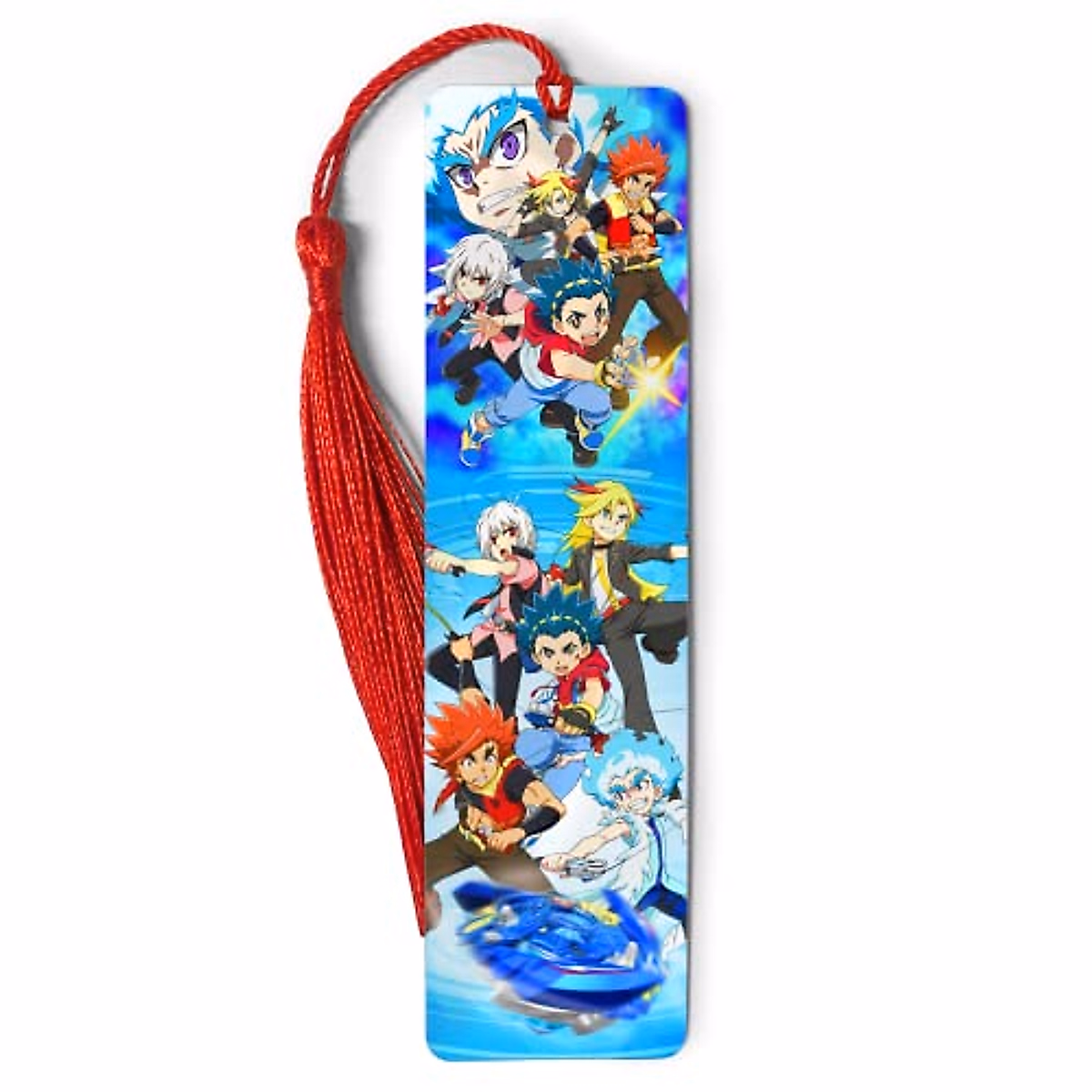 Bookmarks Metal Ruler Valt Measure Aoi Reading Aiger Bookography Akabane Bookworm Shu Tassels Kurenai and Friends for Book Bibliophile Gift Reading Christmas Ornament Markers