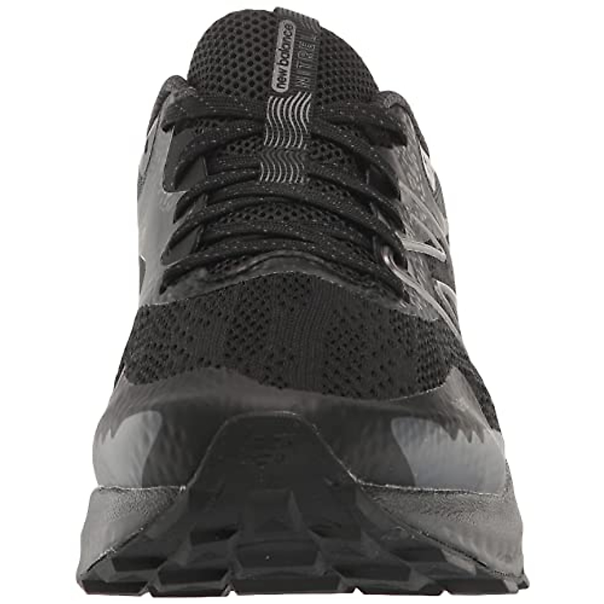 New Balance Men's DynaSoft Nitrel V5 Trail Running Shoe, Black/Black, 10
