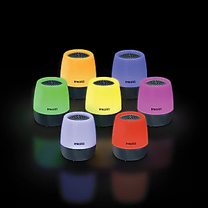 Homedics Traveler SoundSleep White Noise Sound Machine, Small Sound Machine with 6 Relaxing Sounds and Color Changing Night-Light, Portable Sound Therapy for Home, Office, Nursery, Auto-Off Timer