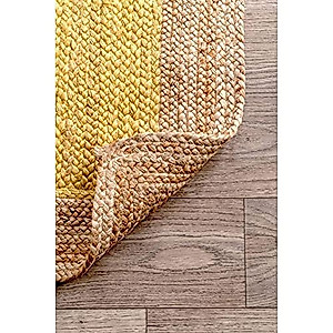 2x3, 3x5, 4x6, 5x7, 6x9 8X10 Ft. Indian Hand Braided Jute Rug Patio Rug/ Entryway Rug/ Outdoor Rug/ Kids Rug (4x6 Ft Area Rug)