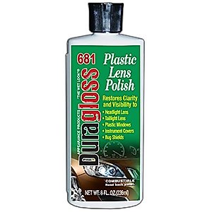 Duragloss 681 Pink Creamy Plastic Lens Polish, 8 oz., 1 Pack