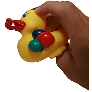 Rubber Ducks Family Party Rubber Duck, Waddlers Brand Toy Rubber Duck Squeaking and Tongue Blowing Party Celebration Fun, All Depts. Favor Gift New Year, Birthday, Baby Shower Christmas