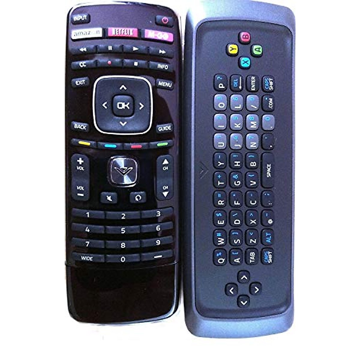New Dual Side Keyboard Remote for VIZIO E420i-A1 E500i-A1 E601i-A3 E470i-A0 M420KD E701i-A3 E420i-A0 E500i-A0 E420i E500i