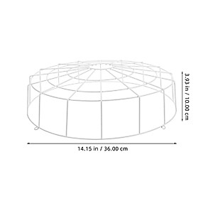 Angoily Wire Guard for Exit Sign Emergency Light Protection Covers Exit Sign Damage Cage Wall Mounted Emergency Signal Metal Wire Guard 14.15 Inch