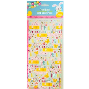 Easter-Themed Cello Treat Bags, 20-ct. Packs (Easter Spring Pattern)