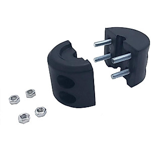 Ucreative 3/16 Inch x 50 Feet Synthetic Winch Rope 8,350LBs Line Cable with Hook and Stopper for ATV UTV (Gray)