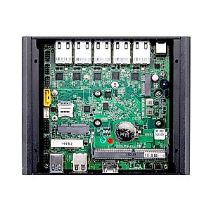Multi-Function Router Q730G5 Intel Celeron J4105,Up to 2.5Ghz 10W AES-Ni (Barebones) 5 Intel I225-V 2.5G LAN,Used As A Router/Firewall/Proxy 24/7