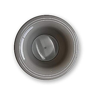 Top Hat Potty for Newborn Infant Potty Training | Elimination Communication | Includes 100% Cotton Undyed Fleece Cozy | Anti-Slip Rubber Band | for EC Baby Potty Training (Grey)