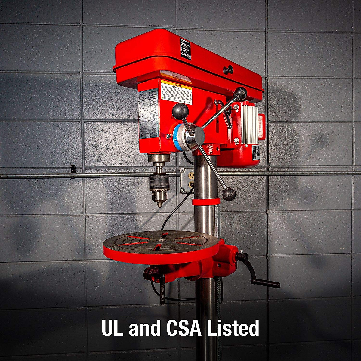 Sunex 5000A 16-Speed Floor UL/CSA Drill Press