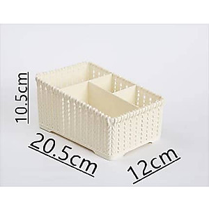 Multi-Purpose Storage Organizer | Office, Living Room, Bathroom Organizer | Holds Stationary, Vitamins, Supplements, Makeup | Large Capacity | Home Organization (Green)