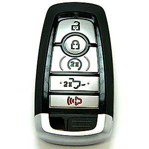 OEM 5-Button Smart Key Fob Remote Compatible With 2017-2020 Ford Raptor (FCC ID: M3N-A2C13601900, P/N: 164-R8185, JL3V-15K601-AA)