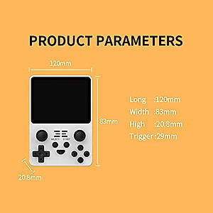 Portable Handheld Games Console,Game Player 3.5-Inch Color Screen Rechargeable Battery Best Gift-A