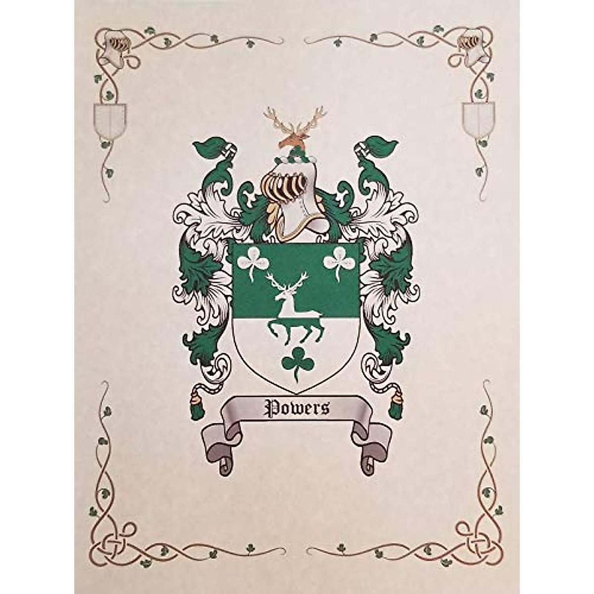 Mr Sweets Stanly Coat of Arms, Family Crest 8.5x11 Print - Surname Origin: English England