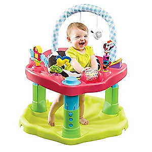 Evenflo Exersaucer Moovin & Groovin Activity Center, 25x30x30 Inch (Pack of 1)