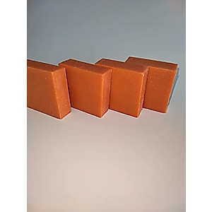 Ndongscsay Premium Handmade 5 oz Vegan Scented Soap Bar- Men / Women -3 Orange Patchouli Natural Soap Bars - 3pk Bundle