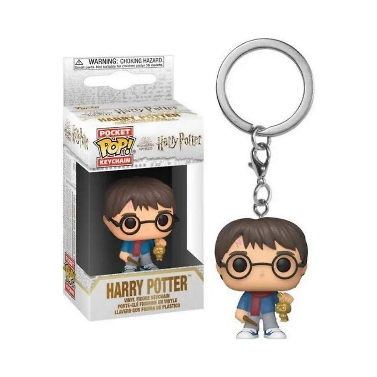 Funko Pop! Keychain: Harry Potter Holiday - Harry Potter, Multicolor (51204)