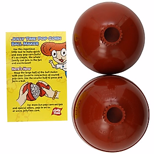 JOLLY TIME Classic Popcorn Ball Maker, Fun & Easy to Make Pop Corn Balls, Perfect for Holidays and Kids