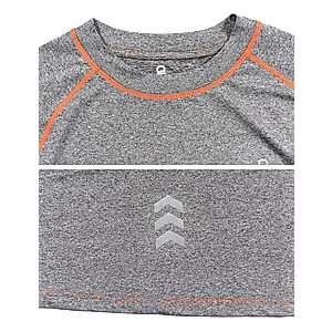 Little Donkey Andy Men's Thermal Underwear Set Performance Base Layer Wicking Active Long Johns Top & Bottom with Fly Gray XL