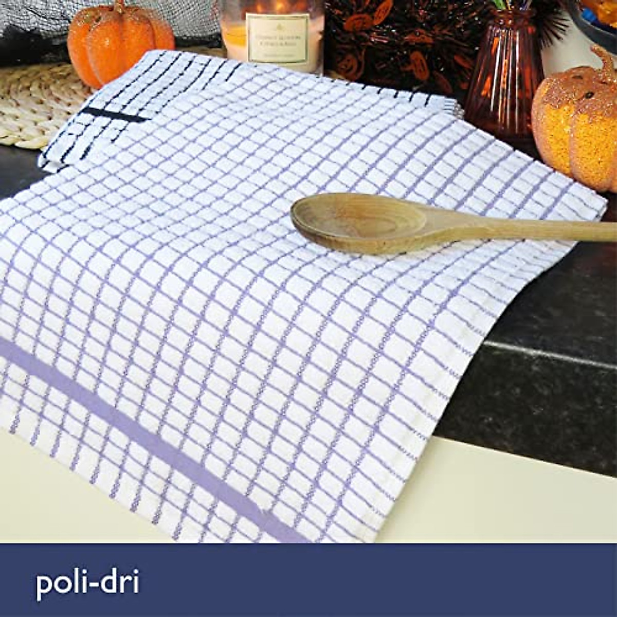 Samuel Lamont Poli Dri 100% Cotton Dish Towel - Lavender