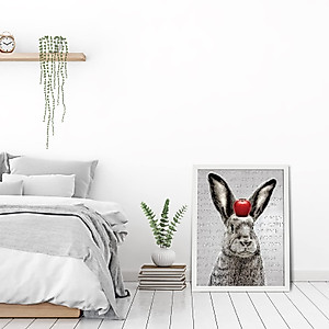 PQSNZ Picture Poster Frame 16x20 Wood Picture Frames Wall Decor Gallery Frames Tabletop Display Puzzle Poster 3 Pack,White,16 by 20