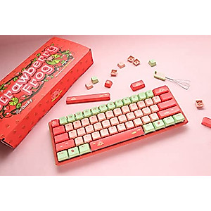 Ducky x MK One 3 Mini Strawberry Frog (TTC Flame Red)