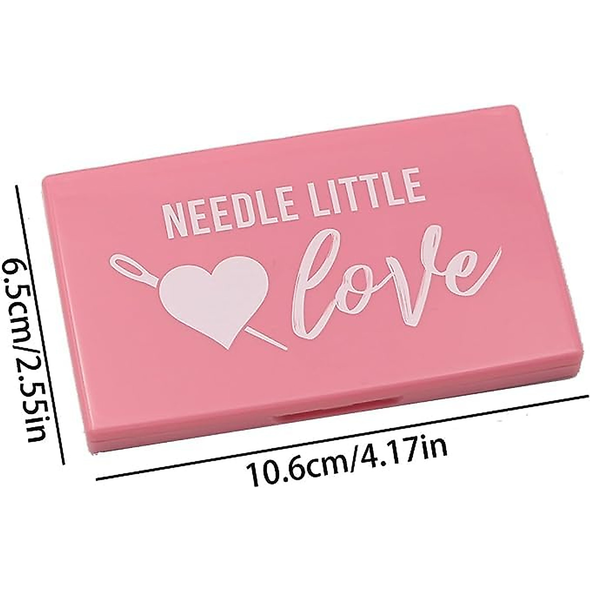 Magnetic Needle Storage Case,Sewing Pin Organizer Manual DIY Sewing Stitching Pin Storage Box for Cross Stitch Sewing Knitting Pin Needle Storage