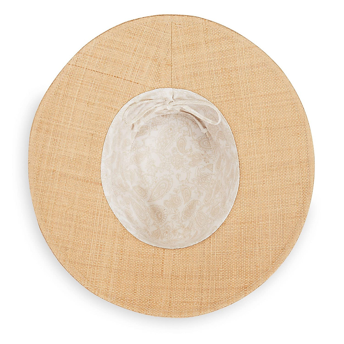 Wallaroo Hat Company – Women’s Charlotte Fedora – UPF 50+ Sun Protection, Wide Brim Natural Fiber, Adjustable Size for Medium Crown Sizes – Elegant Sun Hat for Poolside and Outdoor Events (Natural)