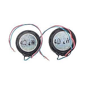 LF&LQEW 2pcs 20MM Speaker Ultra-Thin Mini 4 Ohms 2 W Full Range Loudspeaker High Performance Neodymium Magnet