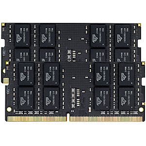Timetec 32GB KIT(2x16GB) DDR4 2133MHz PC4-17000 Non-ECC Unbuffered 1.2V CL15 2Rx8 Dual Rank 260 Pin SODIMM Laptop Notebook PC Computer Memory RAM Module Upgrade (32GB KIT(2x16GB))