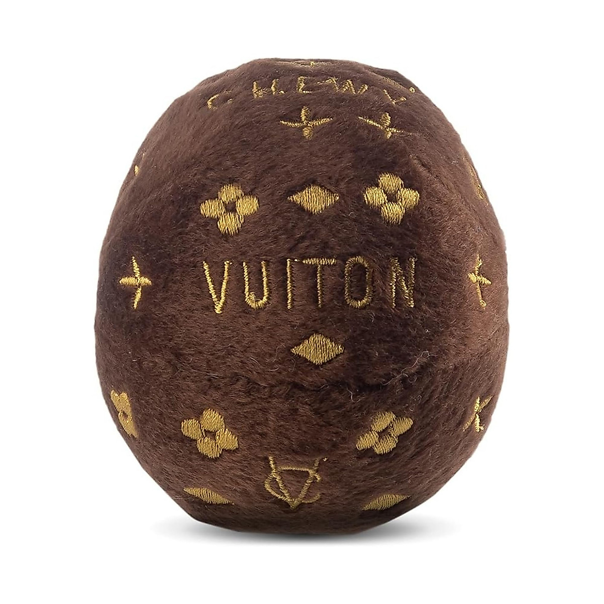 Dog Diggin Designs Runway Pup Collection | Unique Squeaky Parody Plush Dog Toys – Prêt-à-Porter Dog Bones, Balls & More