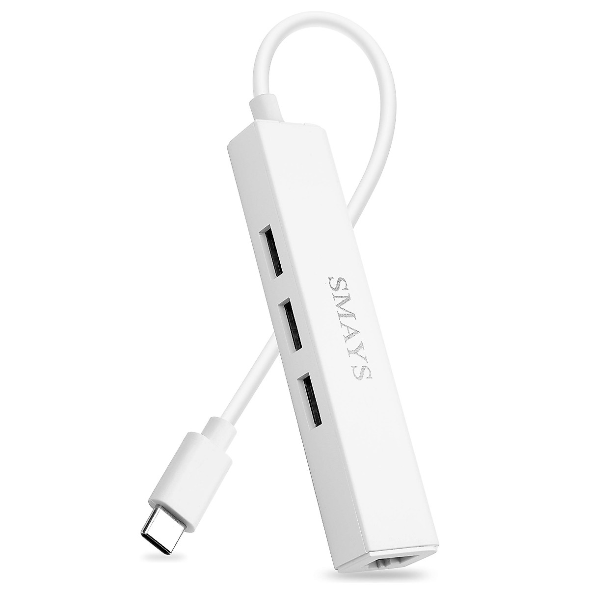 Ethernet Adapter Compatible with Samsung Galaxy Tab A 10.1 (2019), Tab A7, Tab S4, Tab S5e Android Tablet - with 3-Port Charging OTG HUB, Host USB C Cable