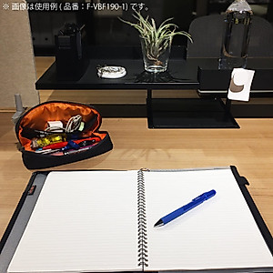 Kokuyo Pen Case, Shellbro, Purple x Emerald Green (F-VBF190-4)