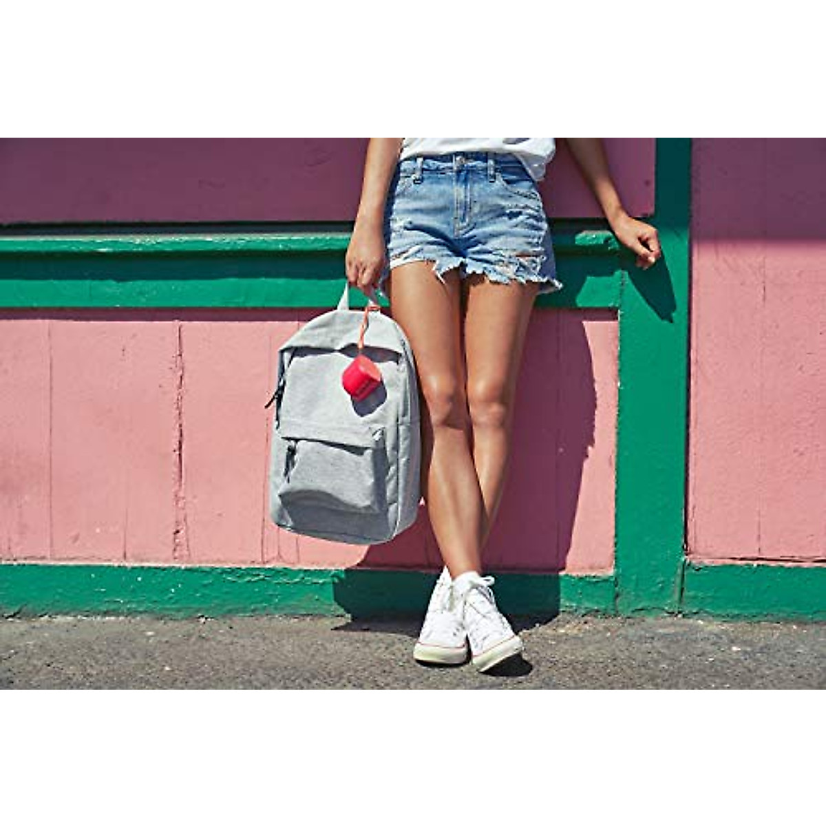 Sony SRS-XB01 Compact Portable Bluetooth Speaker: Loud Portable Party Speaker - Built in Mic for Phone Calls Bluetooth Speakers - Red - SRS-XB01