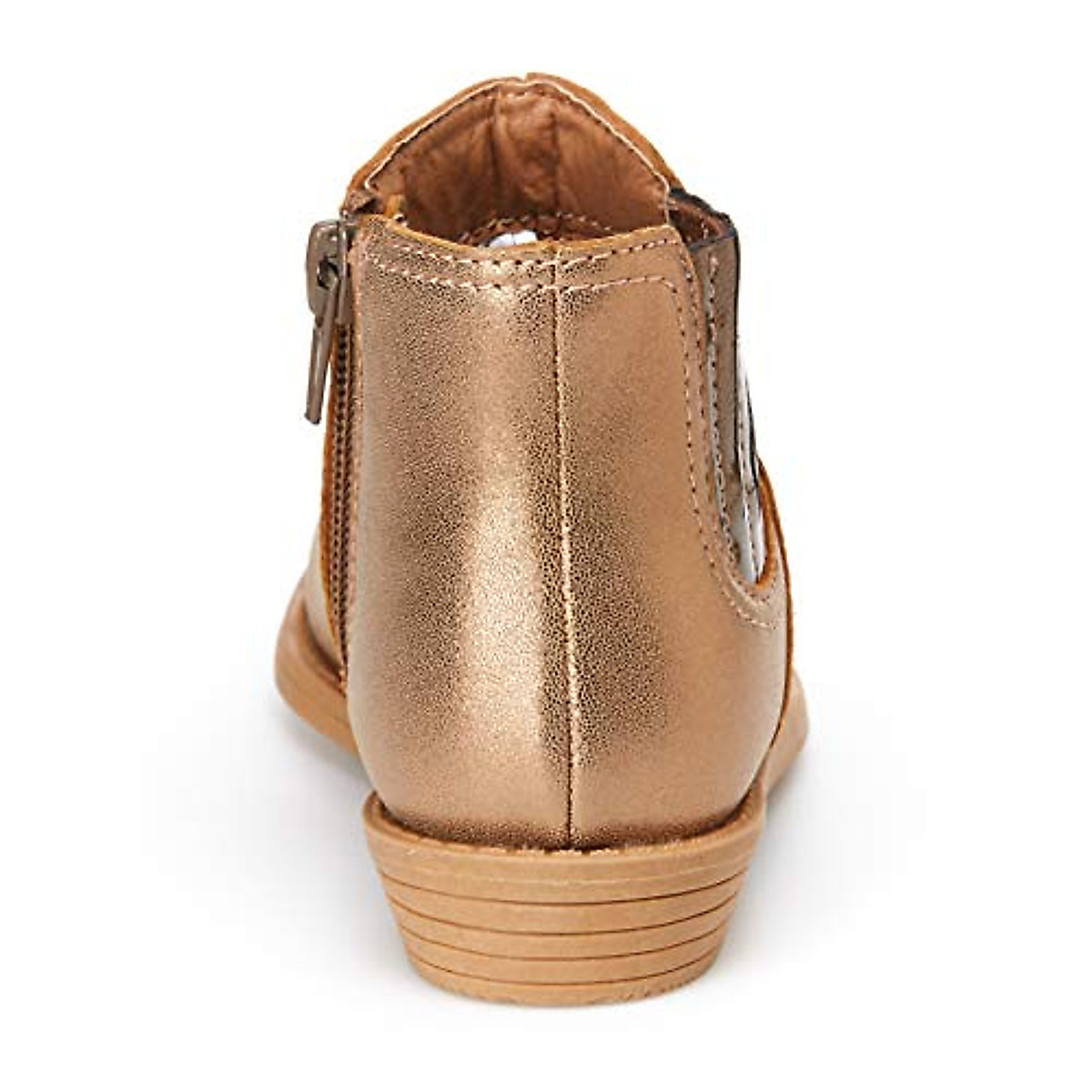 Simple Joys by Carter's Baby Girls' Ella Bootie Chelsea Boot, Tan, 11 M US Little Kid