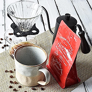 Bosmarlin Large Ceramic Coffee Mug, Blue Big Tea Cup for Office and Home, 18 Oz, Dishwasher and Microwave Safe, 1 PCS (Light blue, 1)